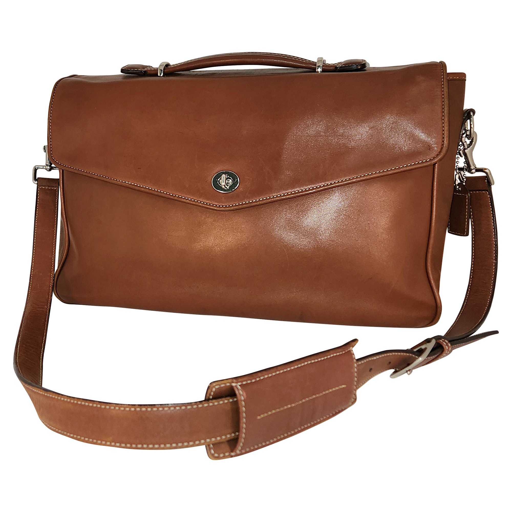 Coach Lexington Briefcase in British Tan - Prosoft Binders